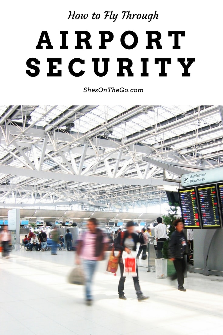 How to Fly Through the Security Line at the Airport • All Things Fadra