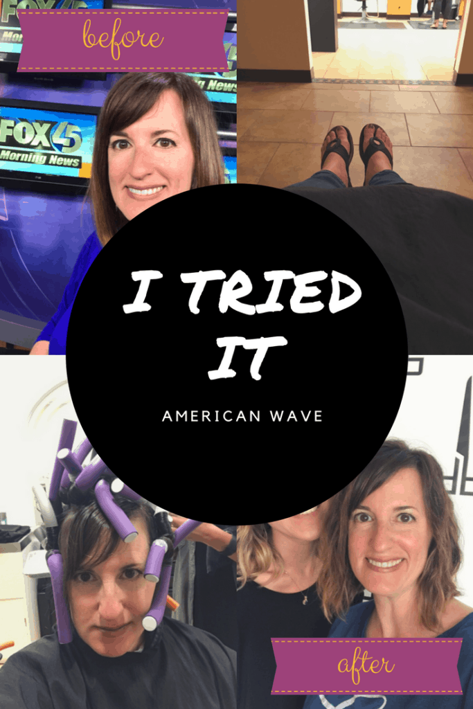 I tried the American Wave in my hair and LOVED it!