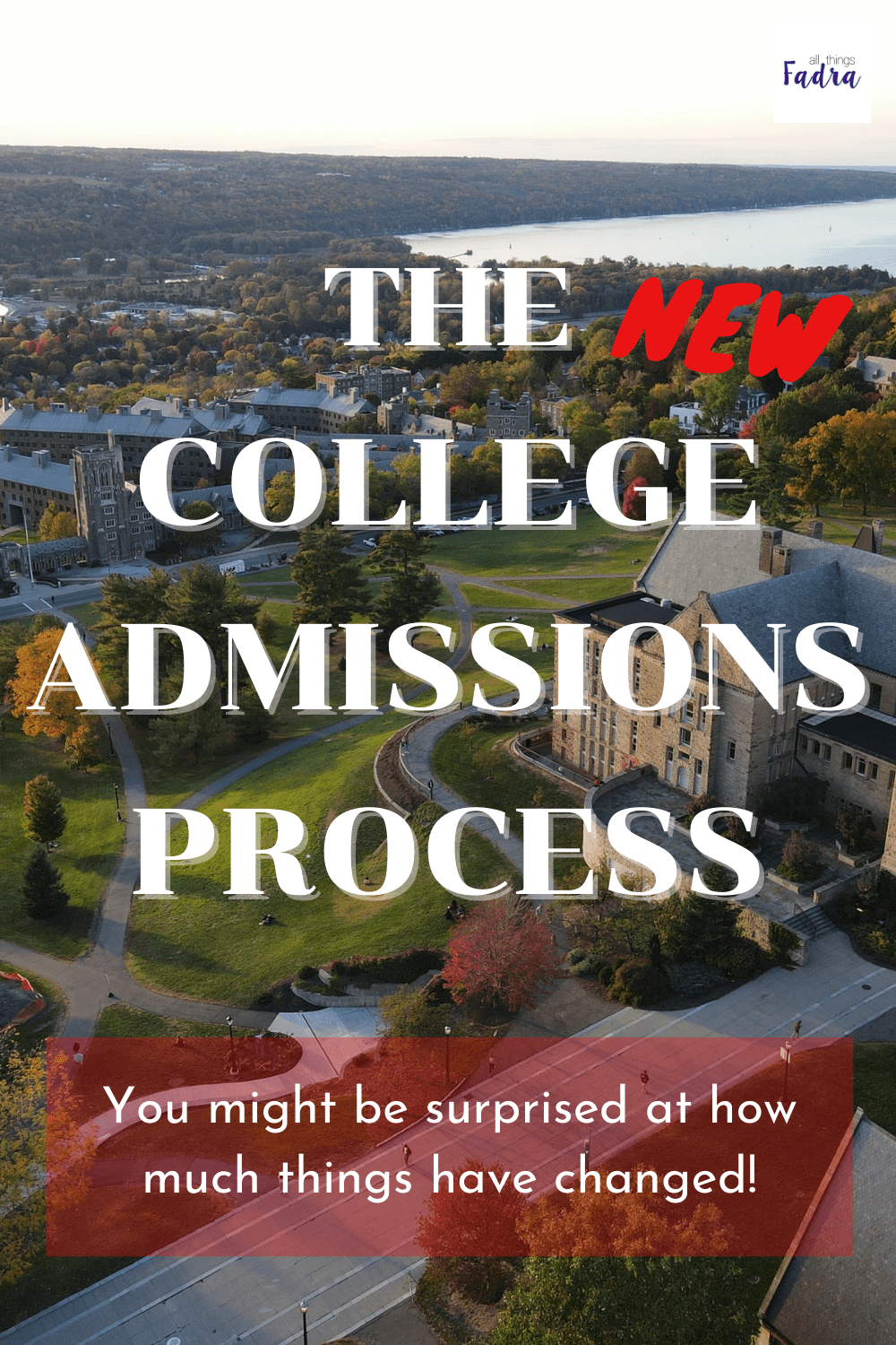 What Parents Need to Know About College Admissions • All Things Fadra