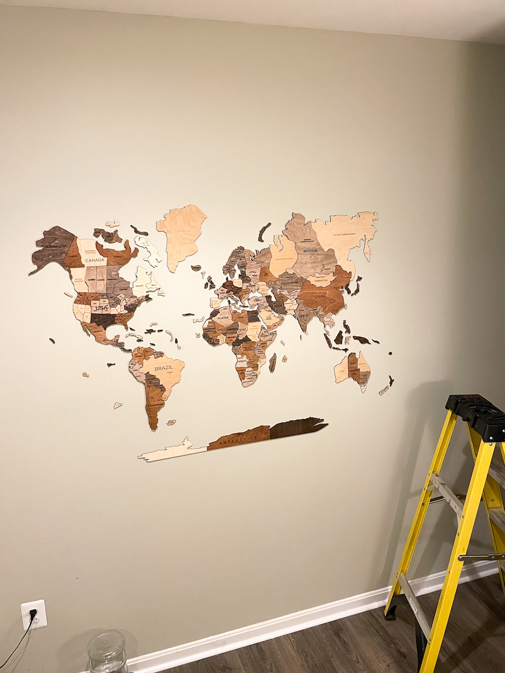 Enjoy The Wood Travel Map is the PERFECT Travel Gift • All Things Fadra
