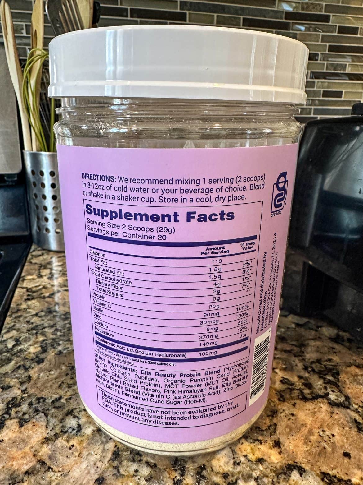 Drink In Your Beauty With Ella Beauty Protein Powder