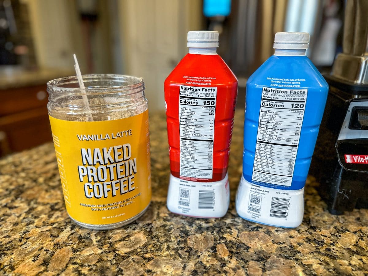 The Best (and Easiest) High Protein Iced Coffee • All Things Fadra